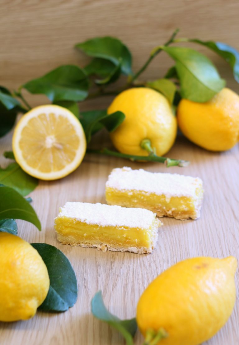 Lemon squares. - La Mora Romagnola